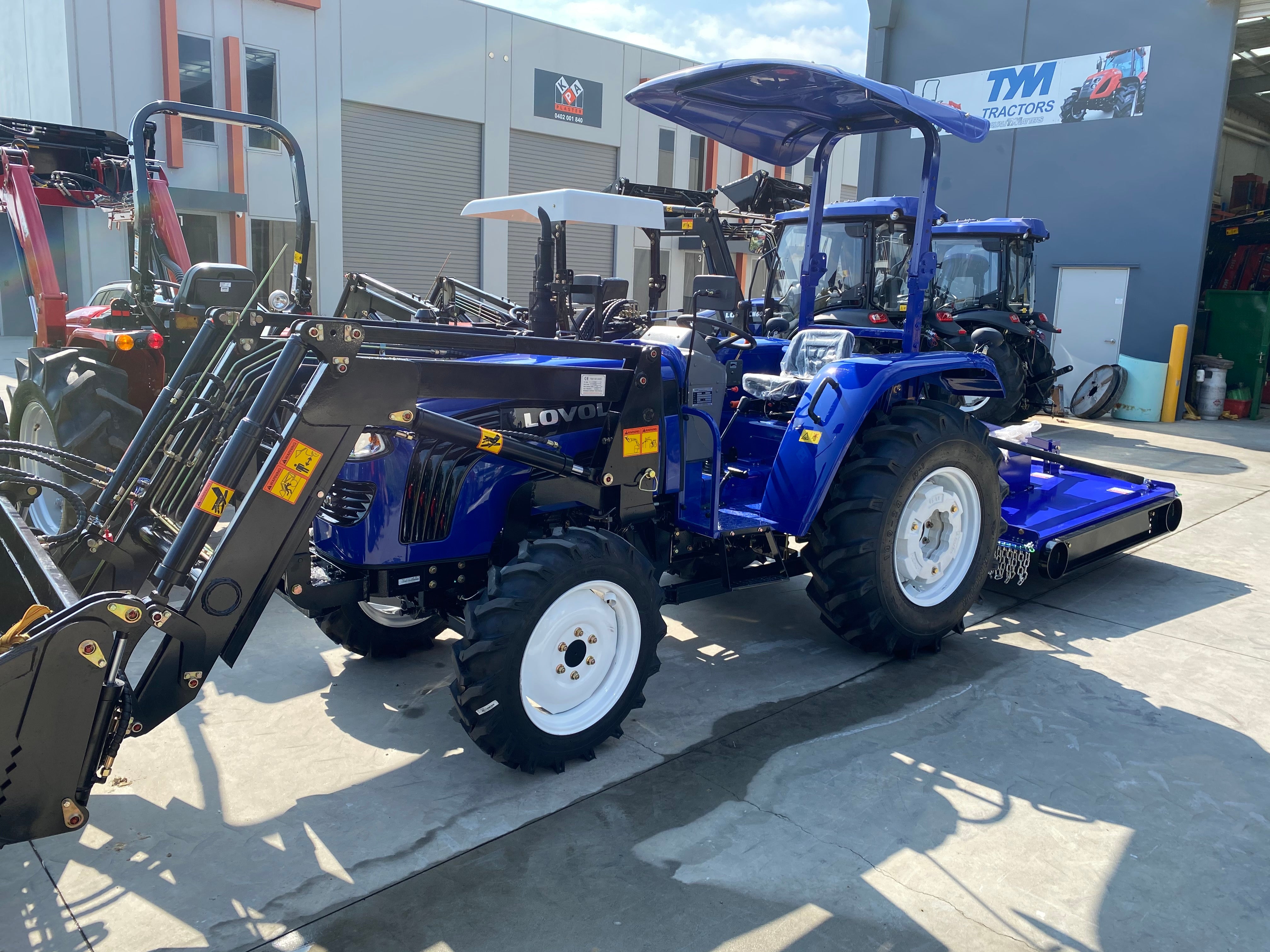LOVOL M504 TB-1, 50hp Rops with 4in1 Loader